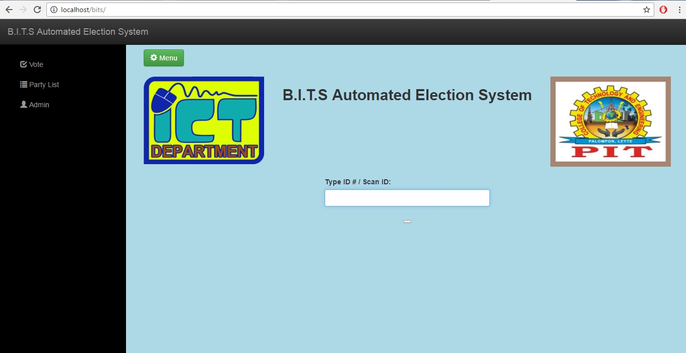 RFID School Automated Election | SourceCodester